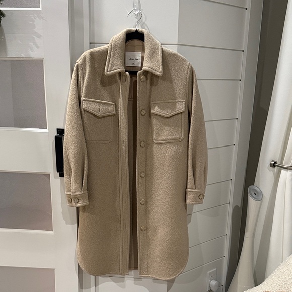 Wilfred | Jackets & Coats | Wilfred Tan Long Coat | Poshmark